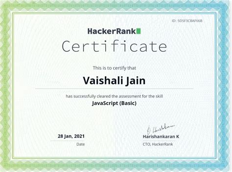 Vaishali Jain On Linkedin Get Certified In Javascriptbasic