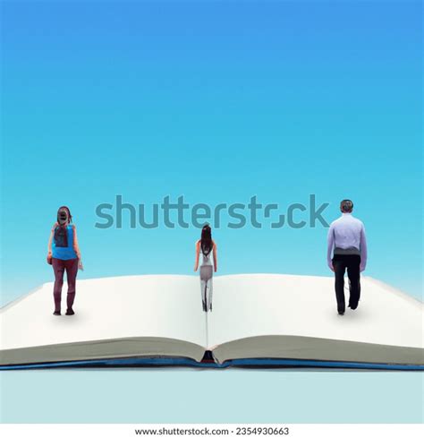 Rear Viewt Hree Different Types People Ai Generated Image 2354930663 Shutterstock