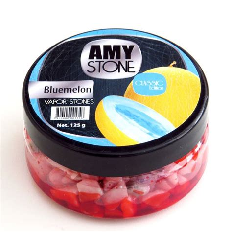 Amy Stone Dampstenen Blue Melon Blauwe Meloen Nicotine And Teervrije Tabak
