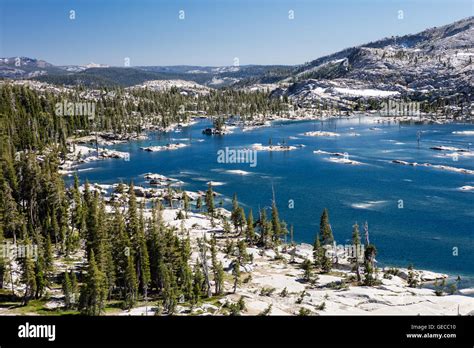 The Scenic Lake Aloha Is A Remote Glacial Basin In The Sierra Nevada