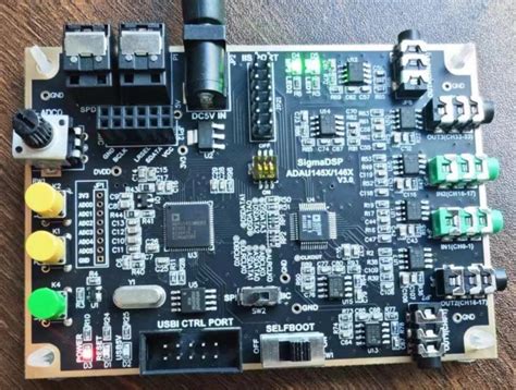 型号：adau1466evb（adau1466开发板78个例程中文视频教程） Adau1466开发板 Sigmadsp开发板 产品中心