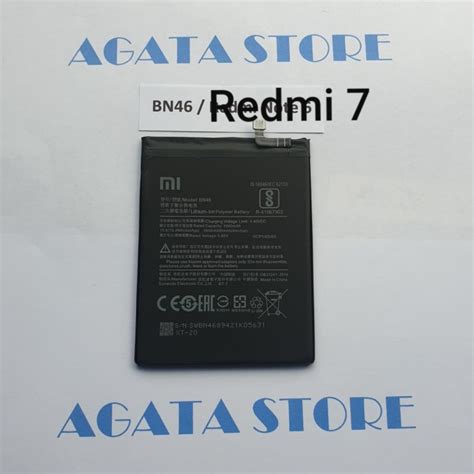 Jual Baterai Batre Xiaomi Redmi Note Bn Original Bn Ori New Jakarta Barat