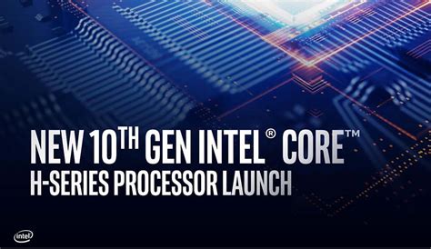 Intel Announces Th Generations Of H Series Mobile Processors PCTestBench