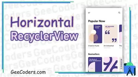 كيفية عرض Recyclerview بشكل افقي Horizontal في اندرويد ستوديو كيفية عرض Recyclerview بشكل افقي Horizontal في اندرويد ستوديو