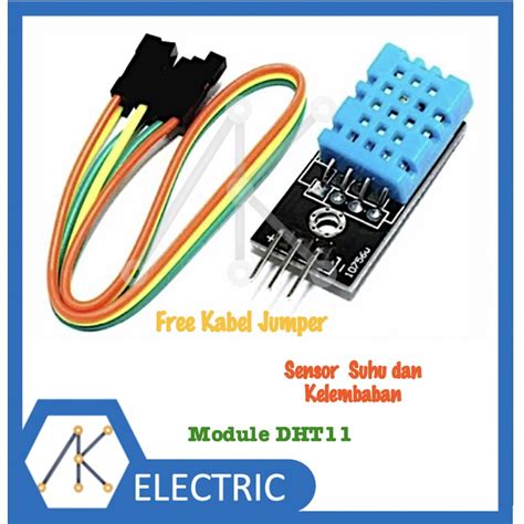Jual SENSOR SUHU DAN KELEMBABAN MODULE DHT11 HUMIDITY SENSOR TRANSDUSER Shopee Indonesia