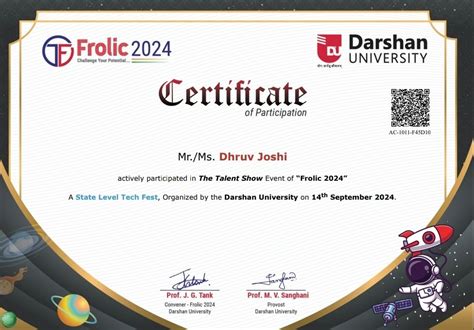 Dhruv Joshi On Linkedin Frolic2024 Event Activity Talentshow