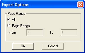 Export A File From The Print Screen