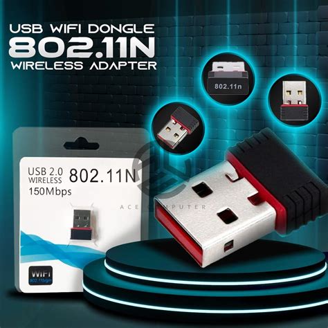 Usb Wifi Wireless Adapter Network Dongle 150mbps Sabira