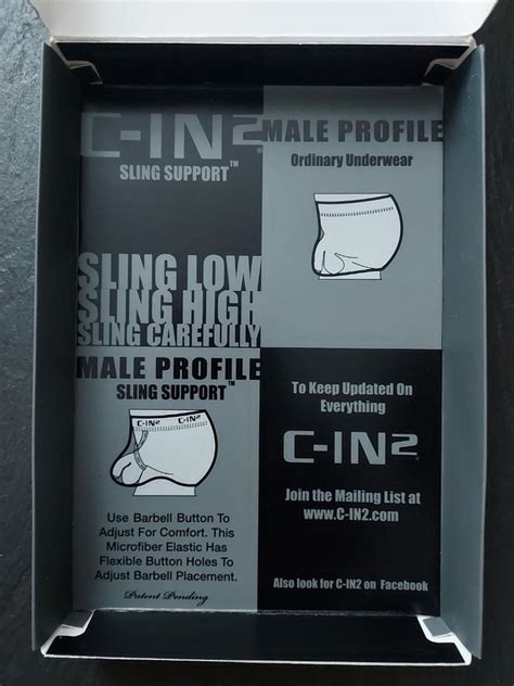 C In2 Core Last Piece Underwear With Sling Support Mens Fashion
