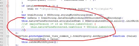 Ns 64 Htmlview Inconsistent Results On Android And Ios · Issue 8368 · Nativescript