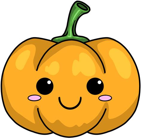Colorful Cute Cartoon Vegetable Pumpkin 9665816 Png