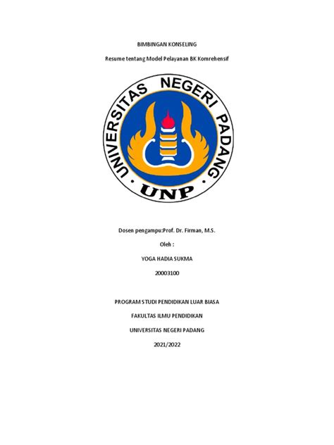 Bk Model Bk Komprehensif Pdf