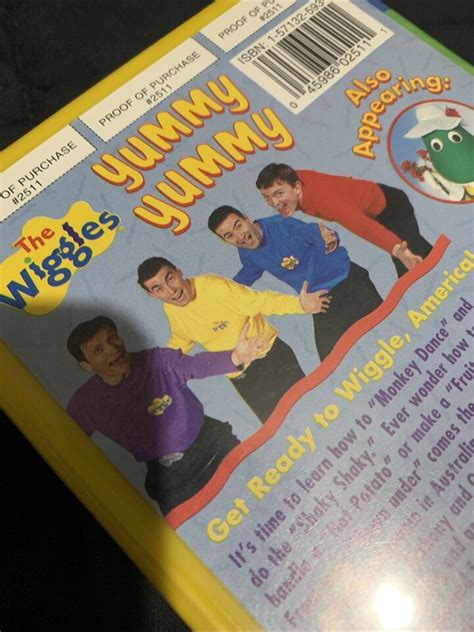 The Wiggles Yummy Yummy Vhs 2000 45986025005 Ebay