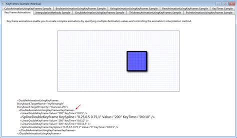 Wpf：animation动画 Keyframesexample帧动画（2） Wpf软件项目示例 Segmentfault 思否