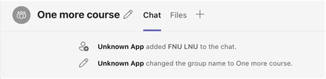 Teams Unknown App Displayed In Chat Microsoft Qanda