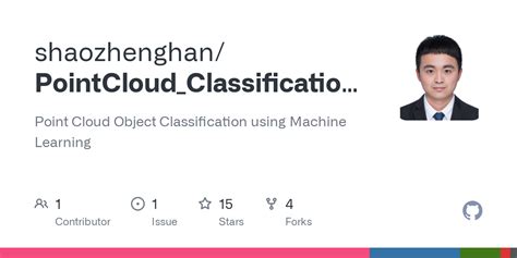 Github Shaozhenghanpointcloudclassificationusingml Point Cloud