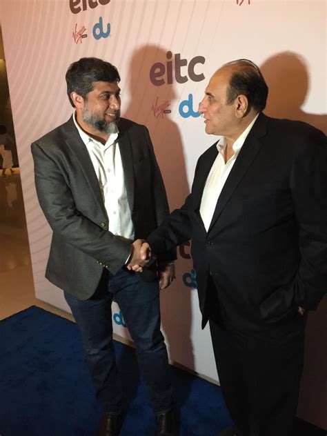 Mohammad Naseer Hussain On Linkedin With Du Ceo Mr Osman Sultan At Annual Staff Gathering 2019