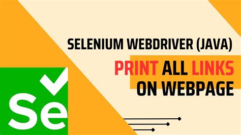 Print All Links Present On Webpage Selenium Interview Question