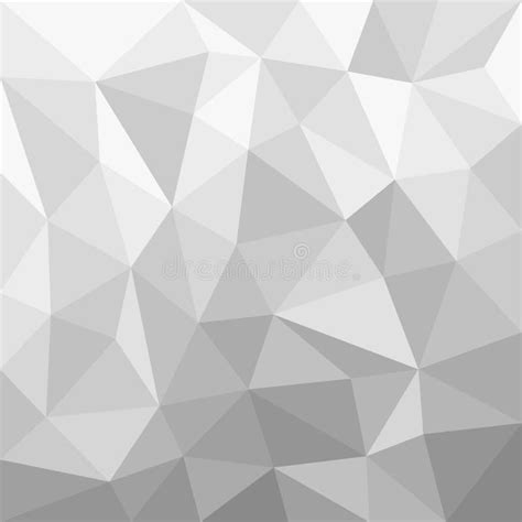 Greyscale Background Polygon Stock Vector Illustration Of Creative Abstract 46860809
