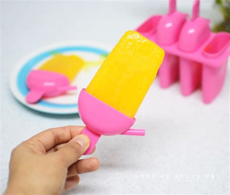 집에서 아이스크림 만들기 오렌지맛은 처음이지~ 네이버 블로그