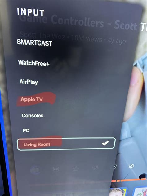 my apple tv shows up twice in my input list any way to make it show
