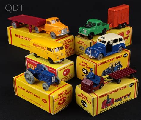 Group Of 6 X Dinky Dublo Models Qdt