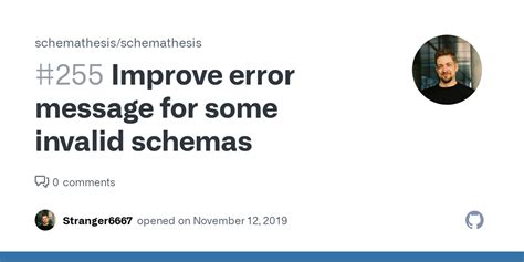 Improve Error Message For Some Invalid Schemas Issue Schemathesis Schemathesis GitHub