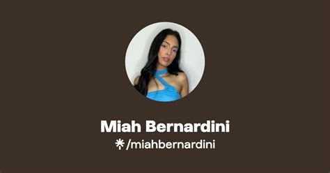 Miah Bernardini Linktree