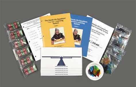 Hands On Equations Fractions Class Set For 10 Students