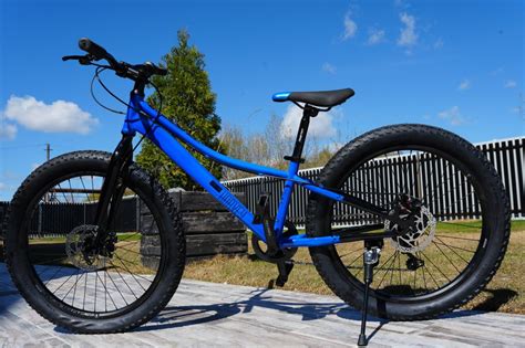 Велосипед полуфэтбайк FATBIKE TT274 Колёса 24" Механический тормоз ...