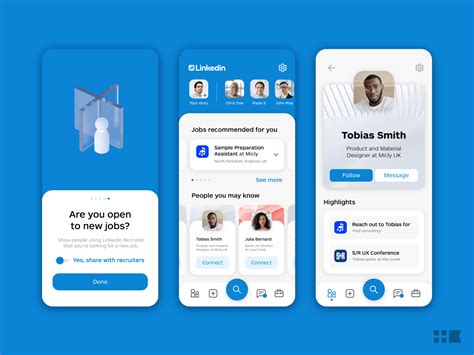 Linkedin App Redesign By Ramon Bosch On Dribbble