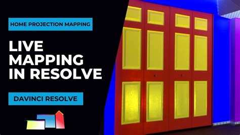 Live Projection Mapping In Davinci Resolve Youtube