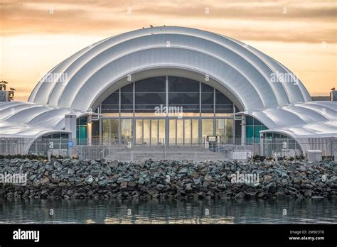 View Of The Rady Shell At Jacobs Park San Diego California Usa This View Is The Backside Of