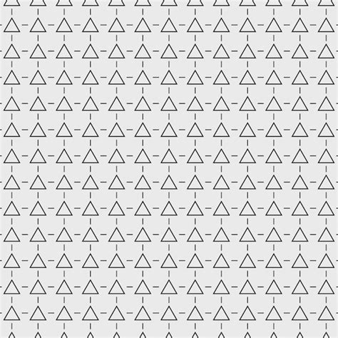 Premium Vector Triangle Geometric Pattern