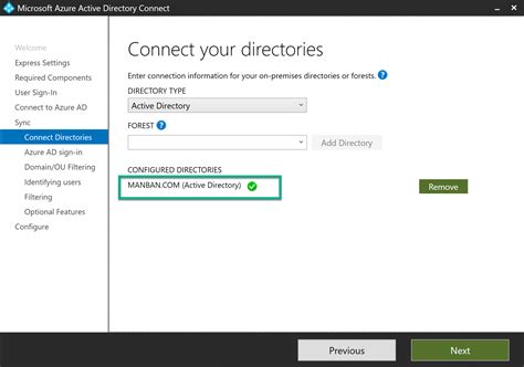 How To Connect AD DS With Azure AD Through AD Connector Configuration Manager ManishBangia