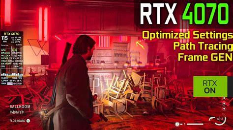 Rtx 4070 Alan Wake 2 Digital Foundry Optimised Settings With Path