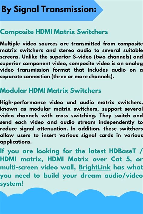 What Is HDMI Matrix Switcher And How Does It Work Pdf