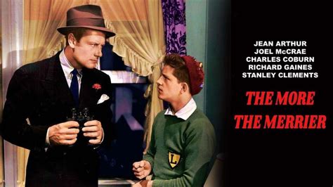 Stanley Clements The More The Merrier 1943 With Joel Mccrea Jean Arthur