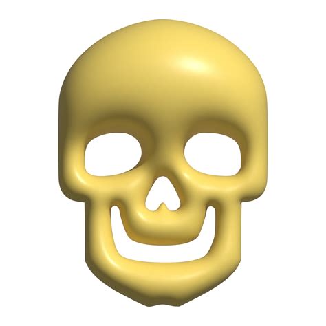 3d Icon Of Skull 22584288 Png