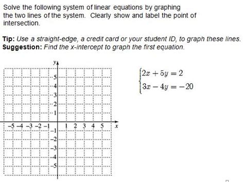 Solved Solve The Following System Of Linear Equa SolutionInn