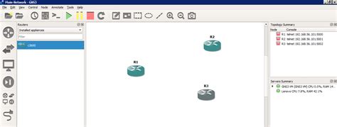 IoT Internet Of Theo GNS3 Lab Basics