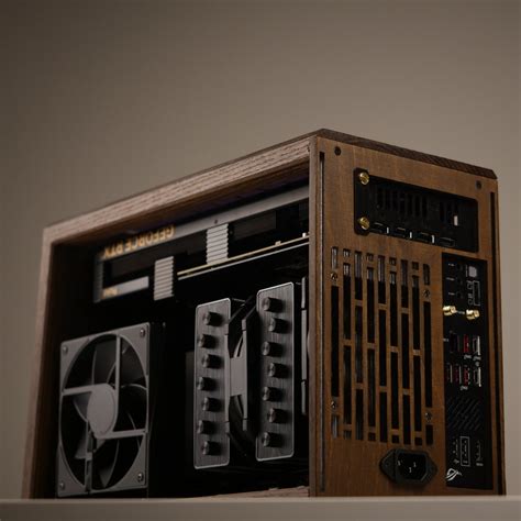 Stealth Wood ITX Case Digital File Etsy