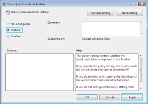 Quick Launch How To Enable Disable Quick Launch Toolbar In Windows 7