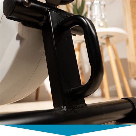 Skandika Mini Hometrainer Liten Bluetooth Grau