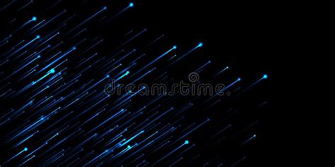 Abstract Background With Rain Particles Light Lines Stock Illustration