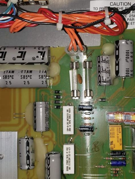 No Power Rotten Transformer Wire More Details In Comments 95 99 Era Peavey Bandit 112