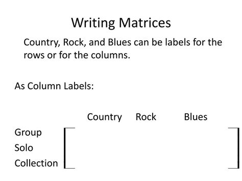 Ppt Adding And Subtracting Matrices Powerpoint Presentation Free