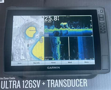Garmin Echomap Ultra Sv Fishfinder Chartplotter W Gt Uhd Transducer Picclick Ca