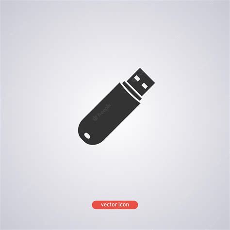 Premium Vector Usb Icon Vector Illustration