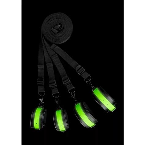 Glow In The Dark Bed Bindings Restraint Set Spencers